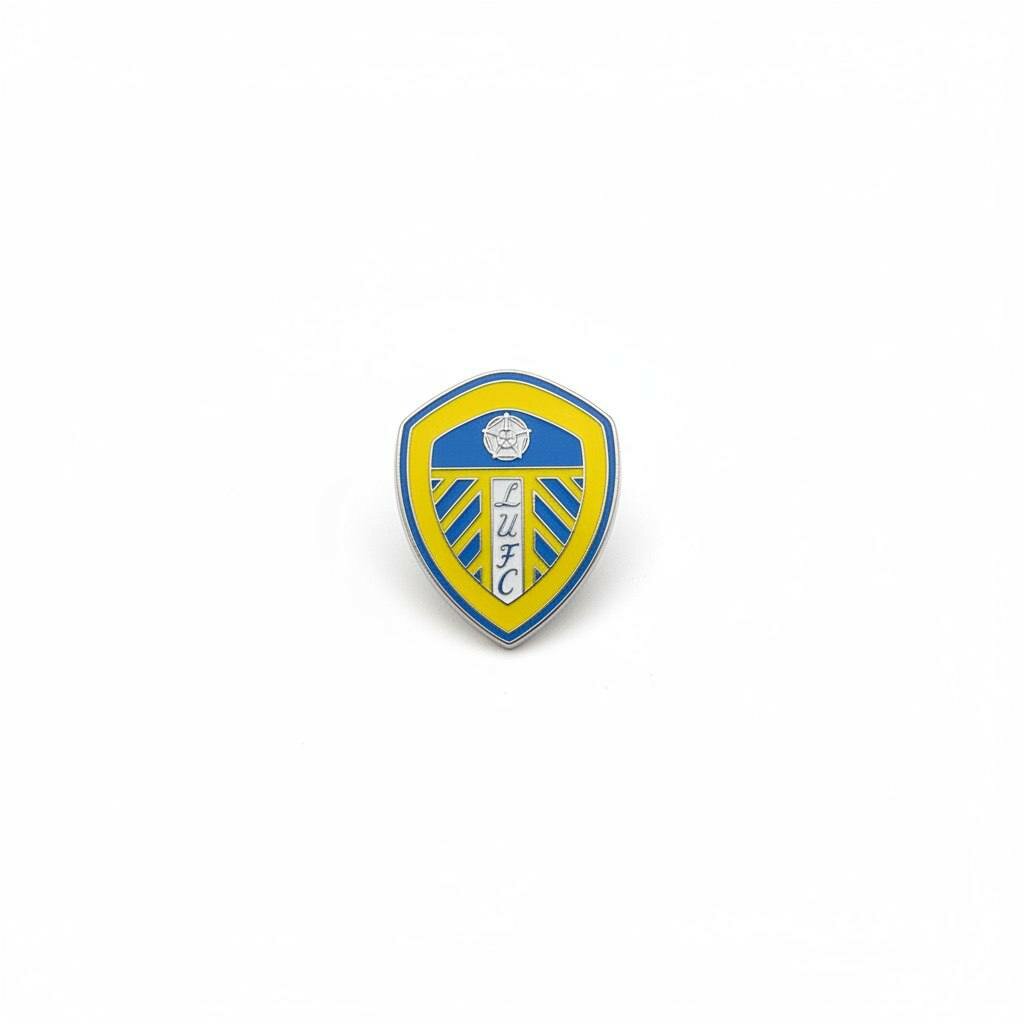 Значок футбольный клуб Leeds United FC