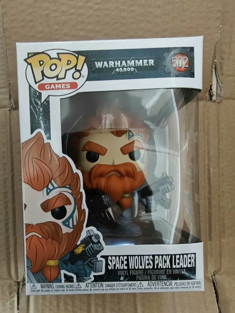 Фигурка Funko POP! Warhammer 40K Space Wolves Pack Leader #502Warhammer