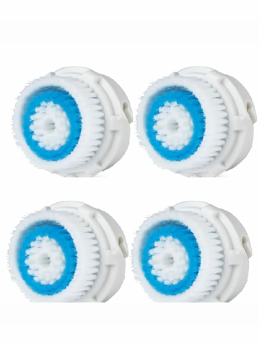 ACDANC Комплект из 4 сменных щеточек для очищающих устройств Clarisonic.