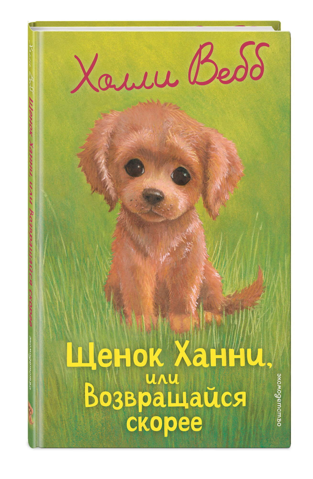 Книга ЭКСМО "Щенок Ханни", Холли Вебб, иллюстрации Софи Вильямс, 144 стр, твердый переплет