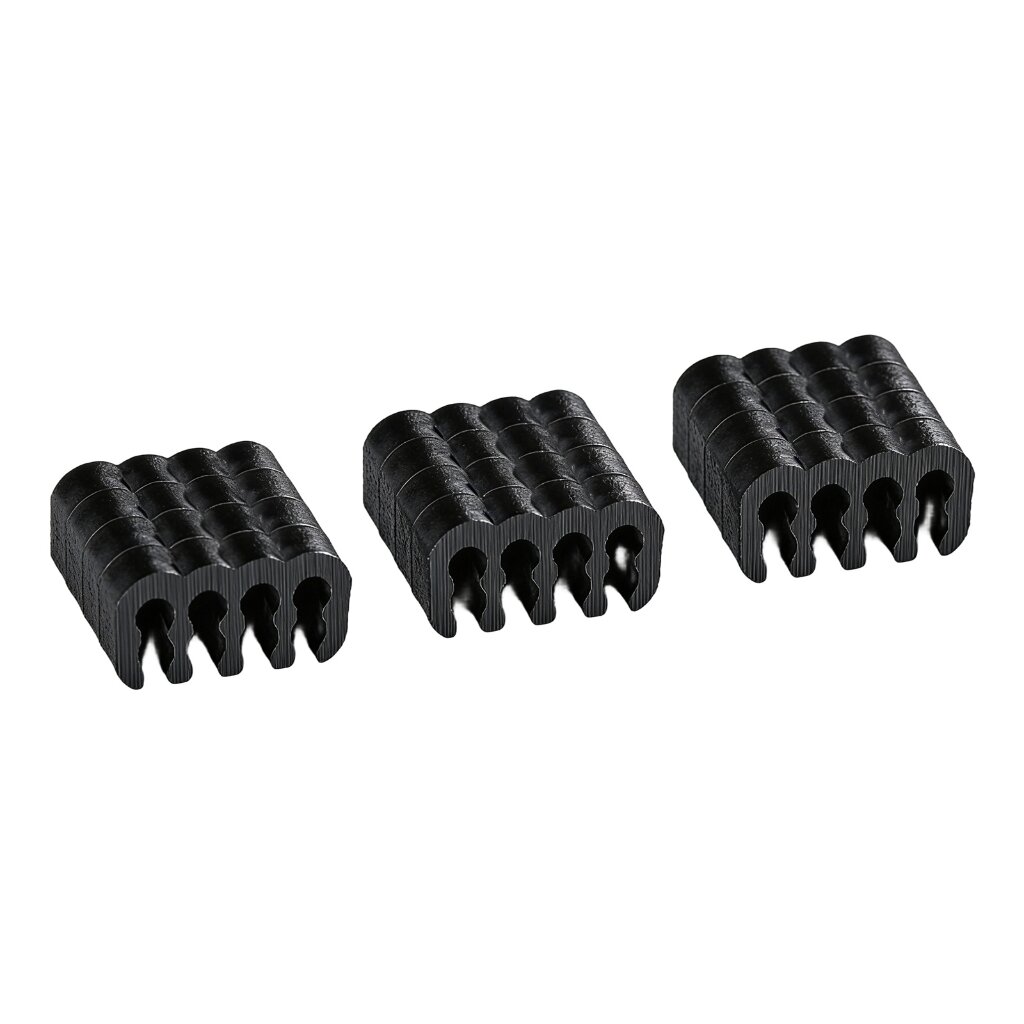 12 упаковок Простых в установке 8 контактных кабельных органайзеров, подходящих для чехла для Игрового Ноутбука