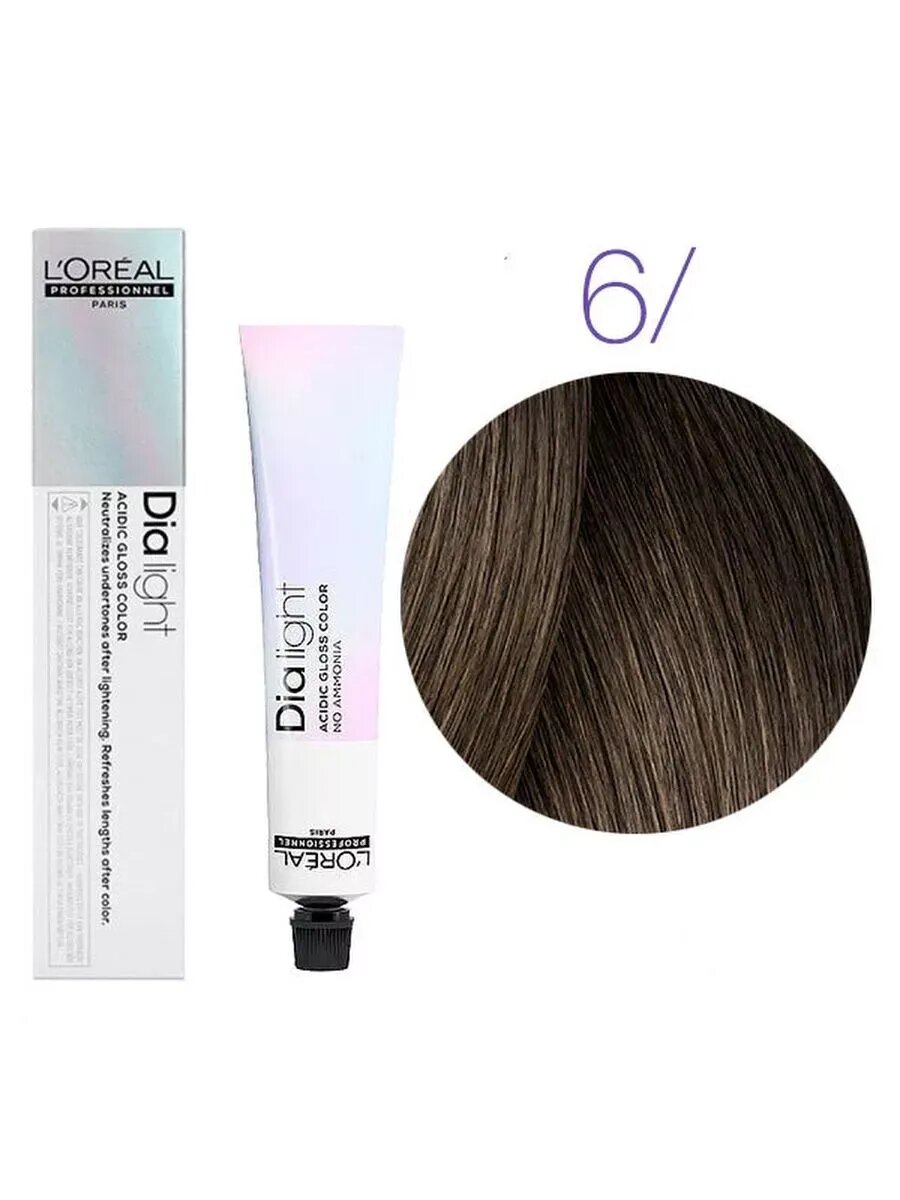 Loreal Dia Light 6 - Диалайт 50 мл — фото 1