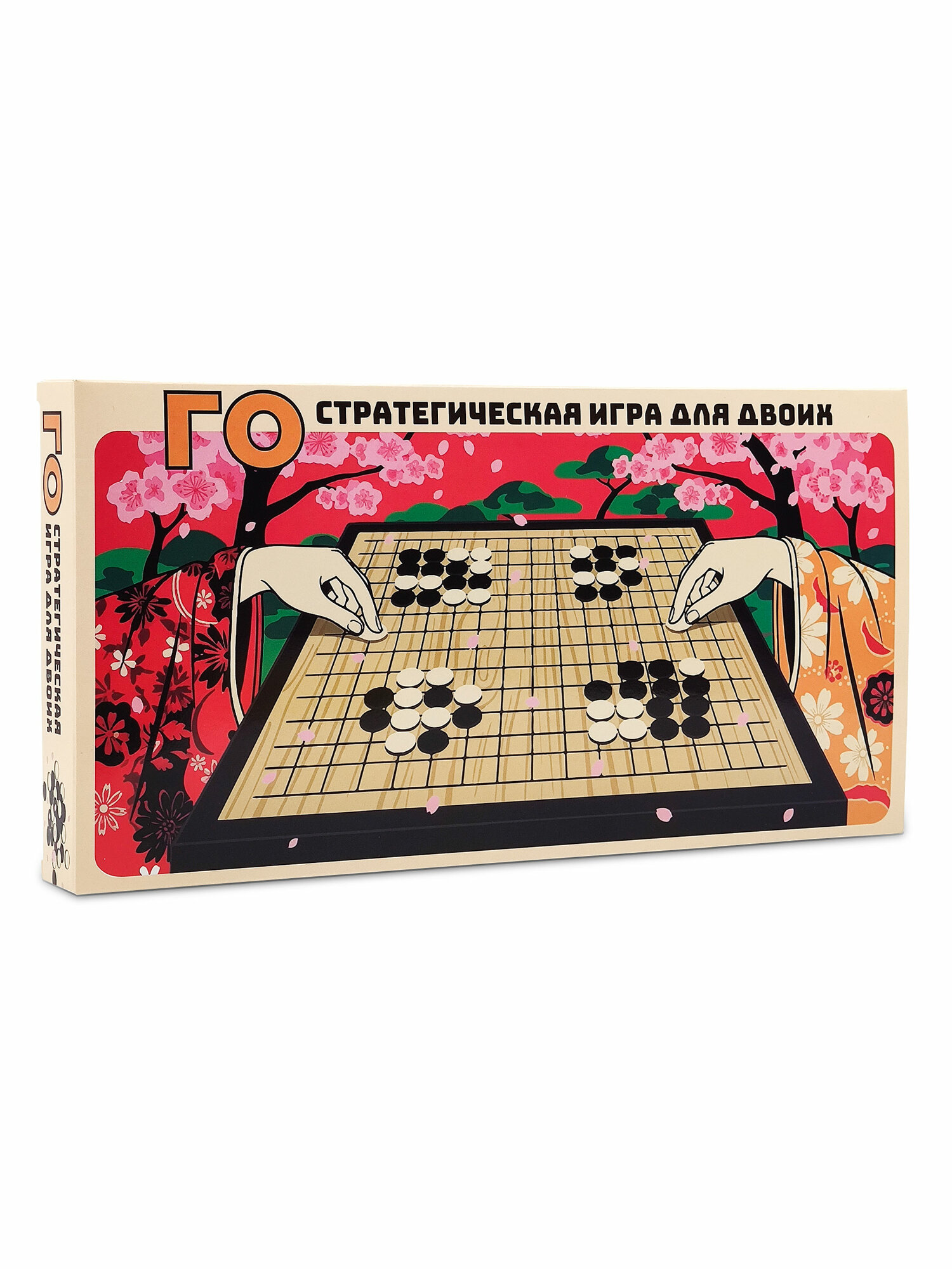 Настольная стратегическая игра для двоих Фабрика Игр Го - китайские шашки, 28,5×28,5×1,5 см