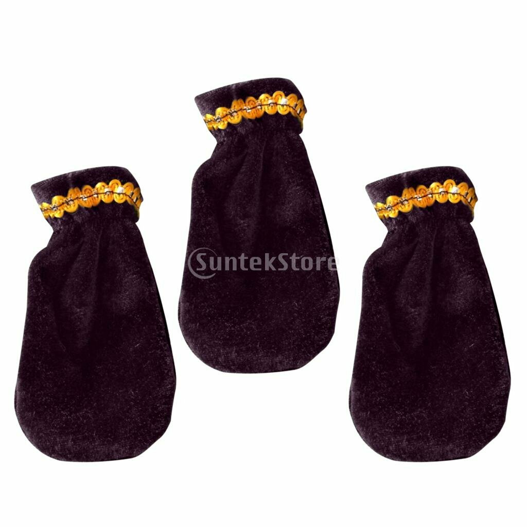 Комплект из 3 чехлов для педали фортепиано, защита от грязи,