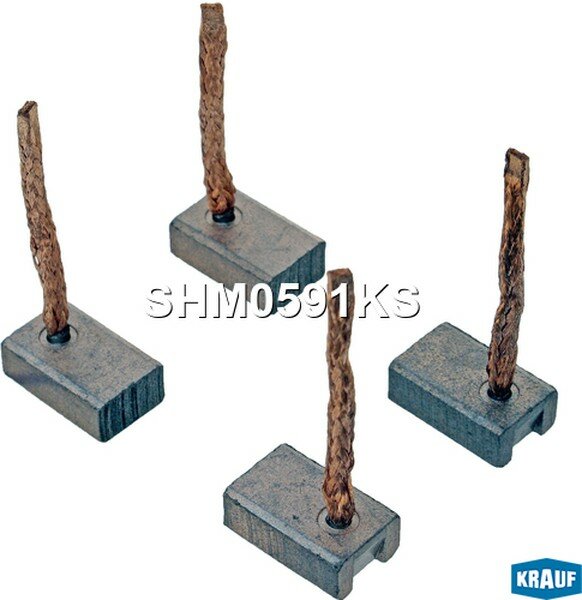 Щетки стартера KRAUF SHM0591KS Mitsubishi Montero 3.2 Di-D K90 2000-4M41, Mitsubishi Pajero II 2.8 Td 1995-1998 4M40, Mitsubishi