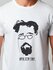 Футболка PRINTSHOT, 1 шт., размер M, белый