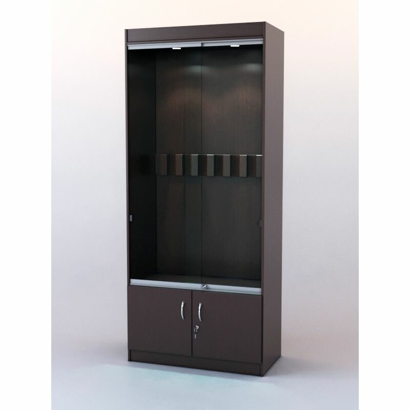 Витрина для оружия №1, Дуб Венге. Производитель товара - компания Westcom.