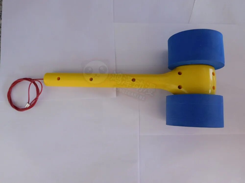 Двойной синий плоский молоток для игровых автоматов