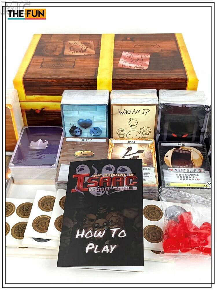 Настольная карточная игра Настольная The Binding of Isaac Игра (китайский) Новая версия игры