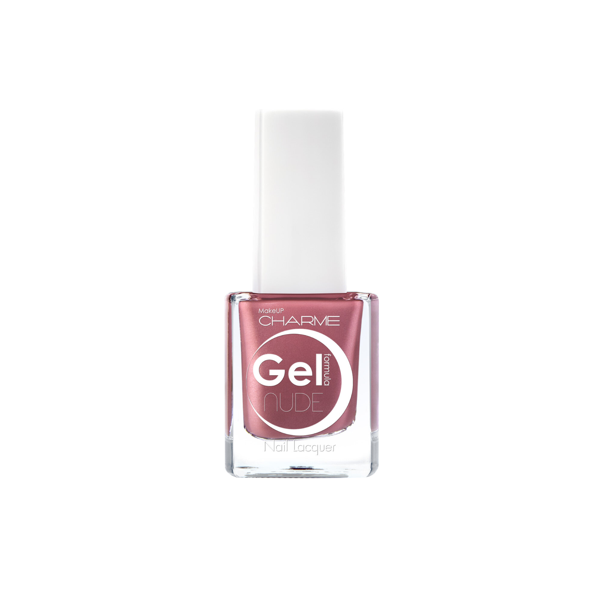 CHARME Лак для ногтей перламутровый 10 мл "Gel Nude" 205 Кленовый сахар
