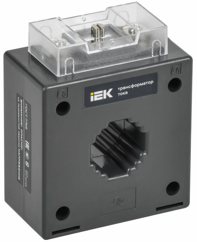 Трансформатор тока ТТИ-30 250/5А кл. точн. 0.5S 5В. А МПИ08 IEK ITT20-3-05-0250-08
