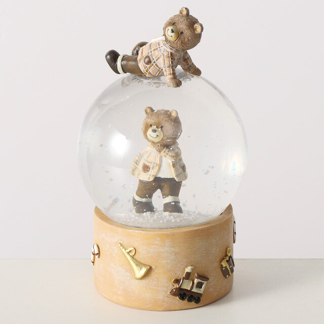 Снежный шар Мишки: Winter Dreamers 18 см, Boltze (Больтце), 2059935-1