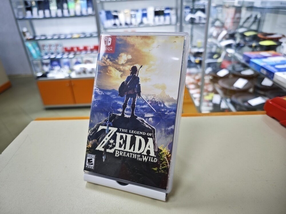 Игра The Legend of Zelda: Breath of the Wild для Nintendo Switch, картридж, Б/У уценка