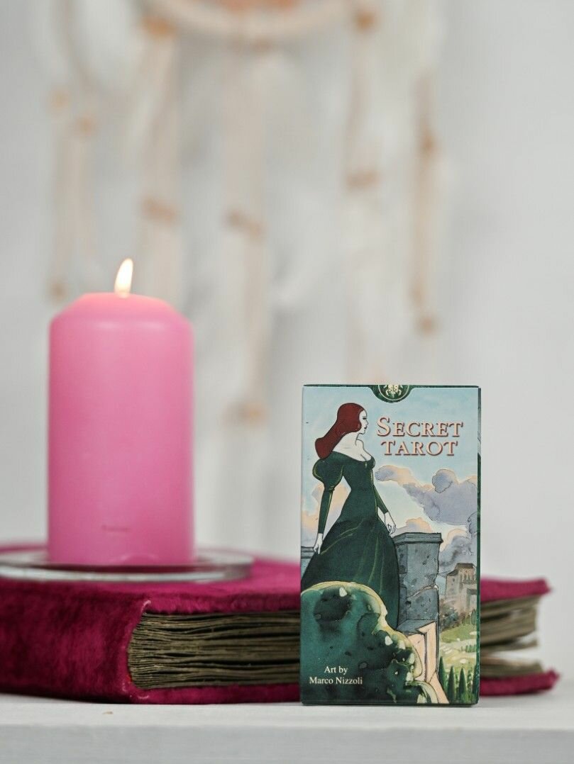 Колода Таро Lo Scarabeo Секретов/"Secrets", картонная, классический формат, английская школа