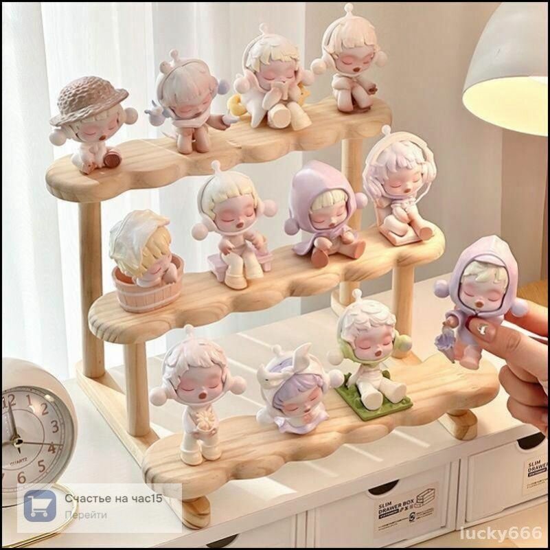 Этажерка, 3 секц, Массив дерева, 25.5х21х17.6 см