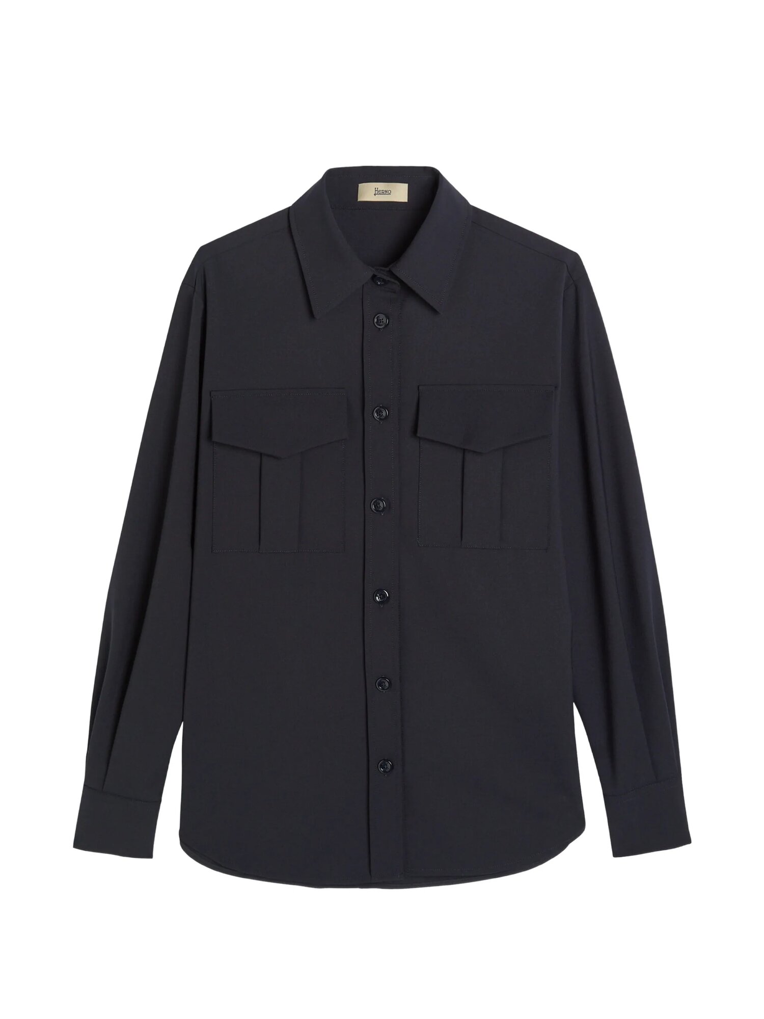 Рубашка Flap-pocket buttoned shirt
