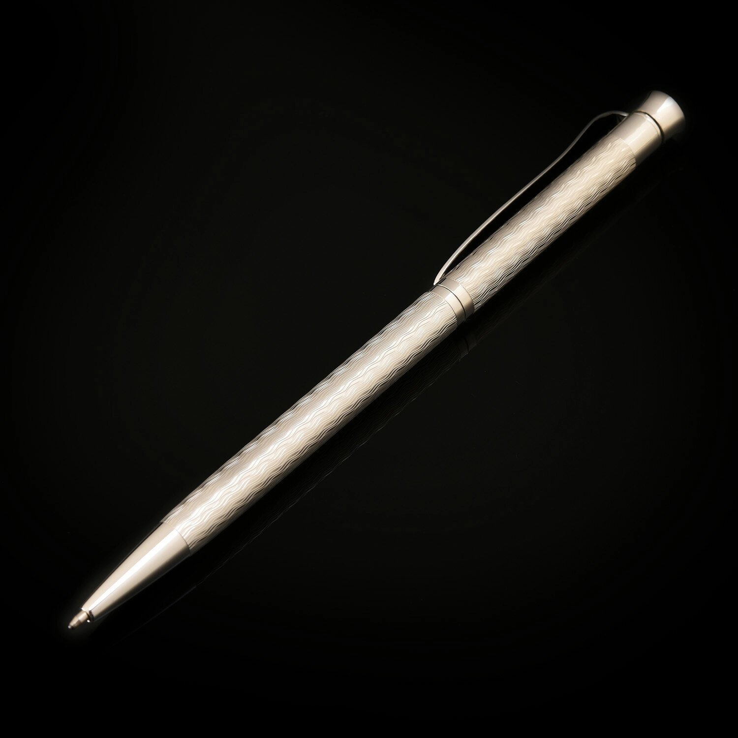 3626 3407950892-4ф Ручка шариковая, серебро 925*