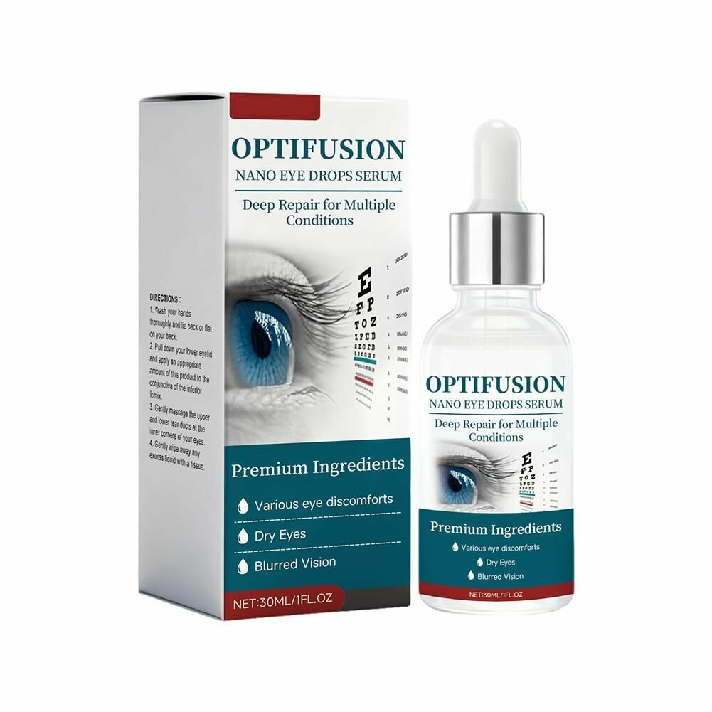 30 мл глазных капель снимают усталость глаз и подходят для использования в качестве основы под макияж глаз.