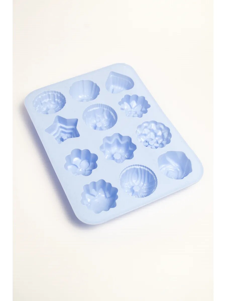 Форма для выпечки 12 ячеек 21,5х16х2,5 см.