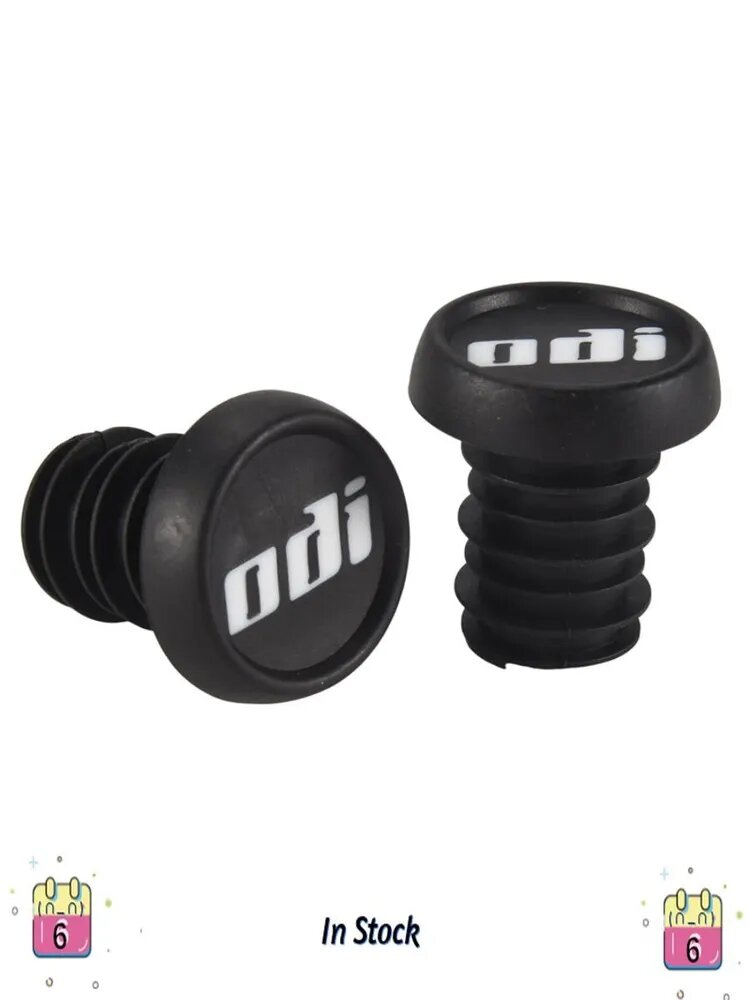 W7ODI 2 шт, торцевые заглушки руля легкие колпачки руля, подходят BMX FR, аксессуары совместим с балансировочного велосипеда, черный