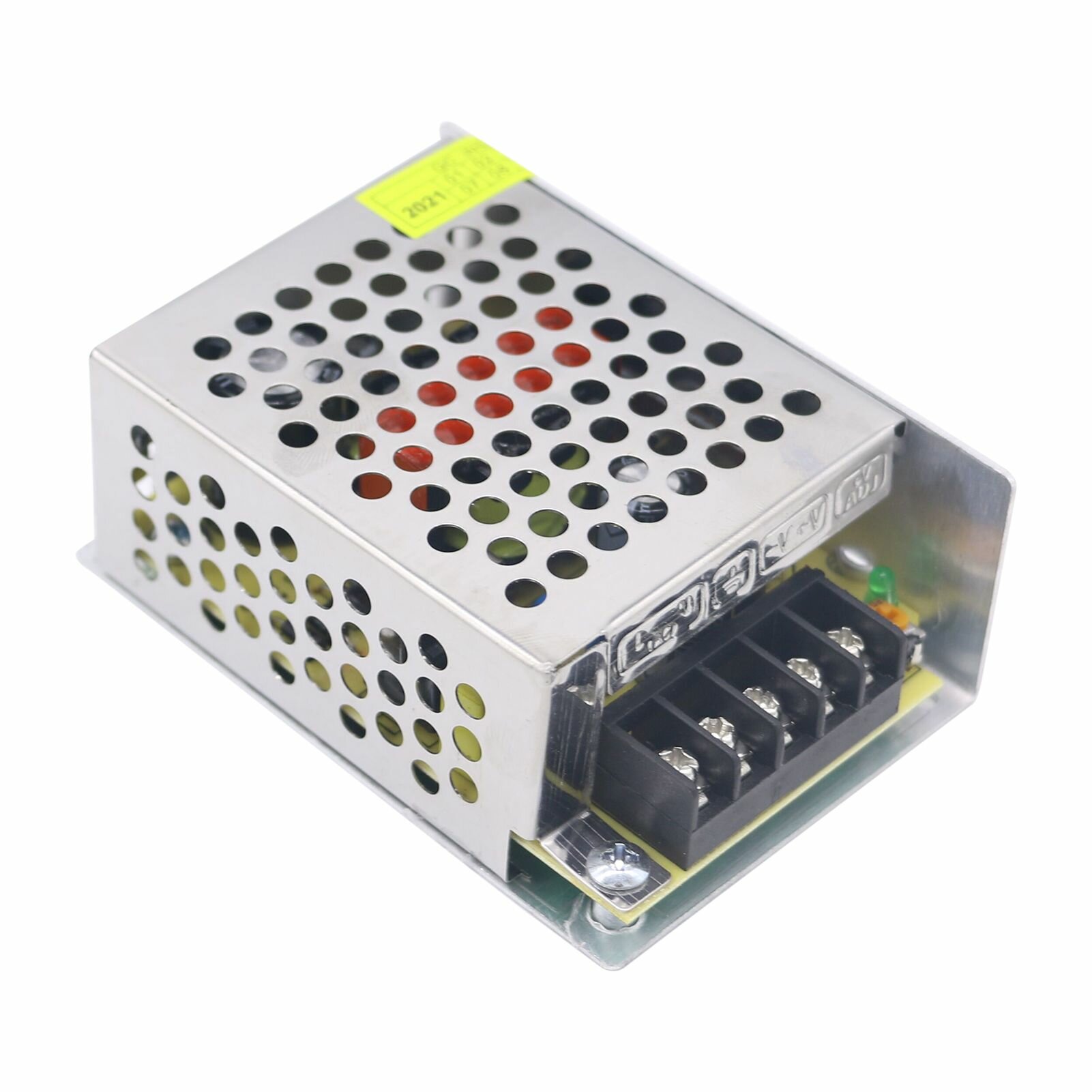 Импульсный блок питания постоянного тока 12 В 50 А 600 Вт, драйвер из алюминиевого сплава для светодиодных экранов, световых панелей и 3D-принтеров, входное напряжение AC110-220 В