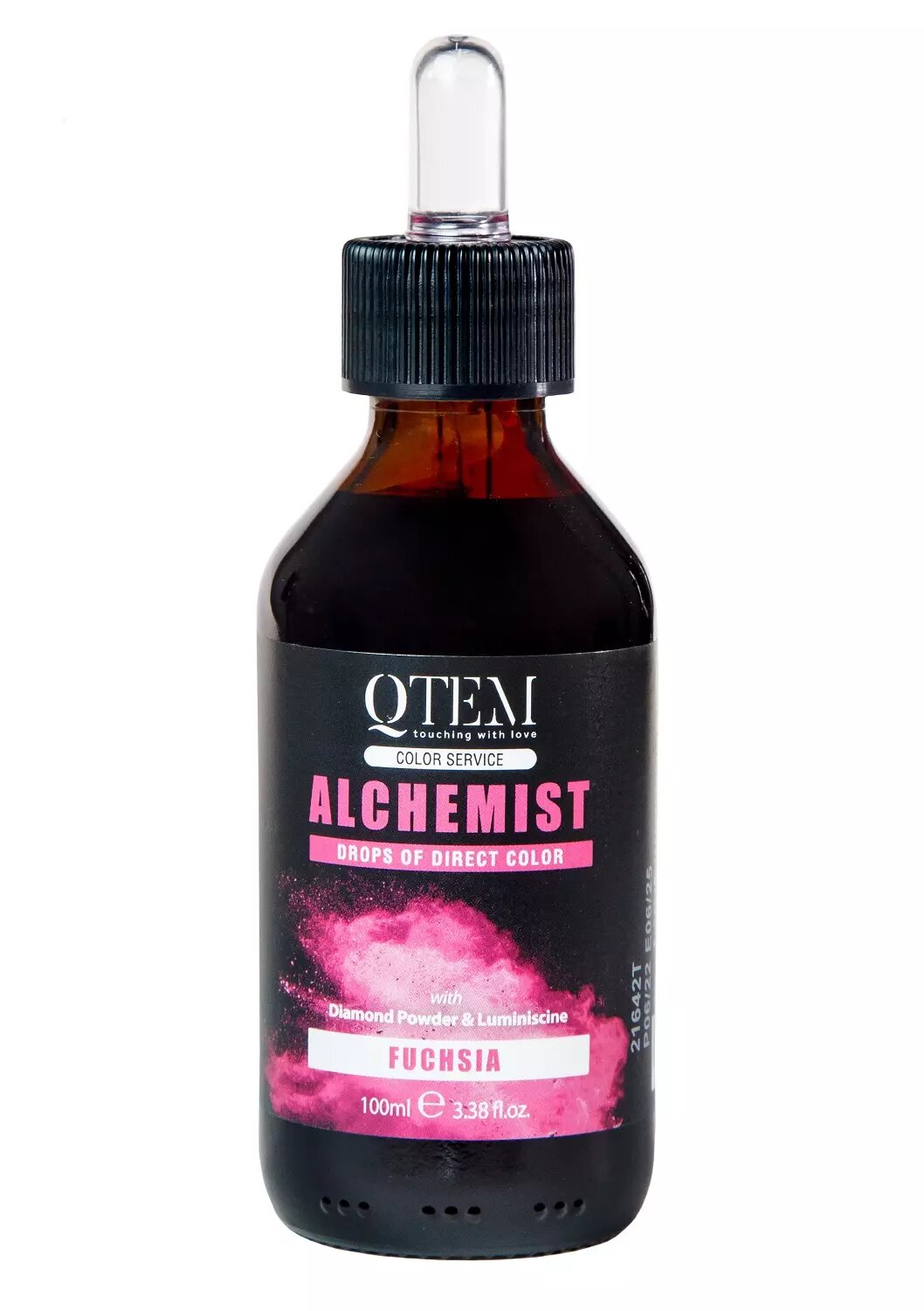 Qtem Капли прямого пигмента Alchemist Color Service, фуксия, 100 мл
