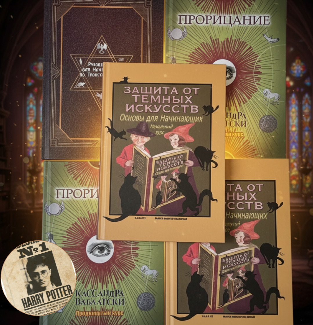 Подарочный набор книг «Хогвартс»: 5 учебников. Ежедневник в Подарок