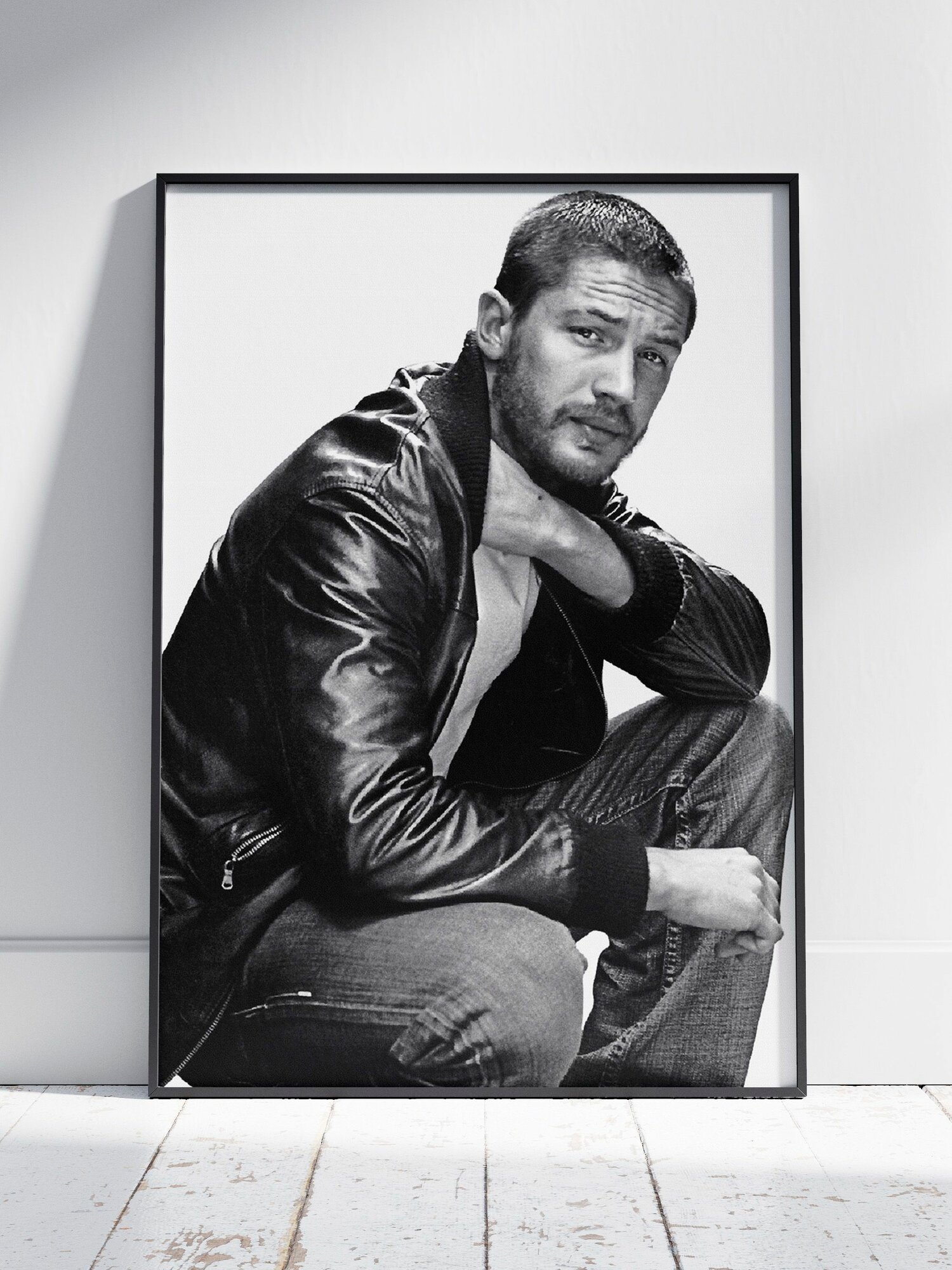Плакат на стену для интерьера Том Харди (Tom Hardy 36) - Постер по актеру фильма, кино, сериала формата A4 (21x30 см)