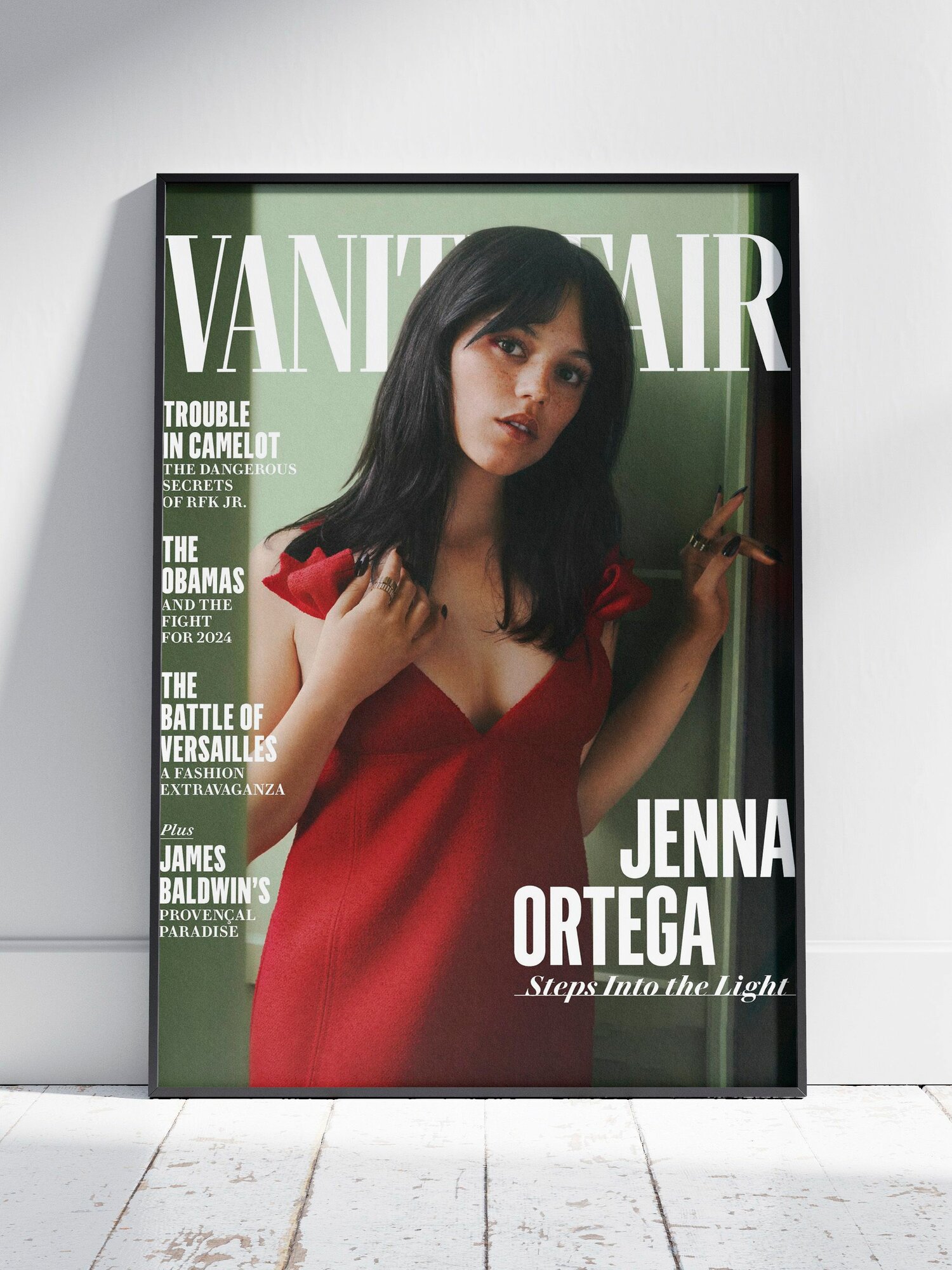 Плакат на стену для интерьера Дженна Ортега (Jenna Ortega 12) - Постер по актеру фильма, кино, сериала формата A4 (21x30 см)