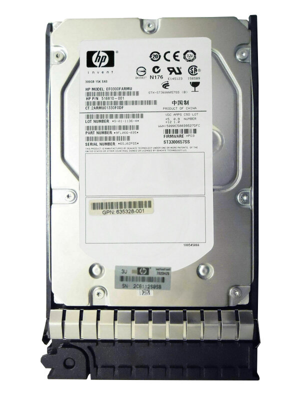 Жесткий диск HP 516810-001 300Gb 15000 SAS 3,5" HDD