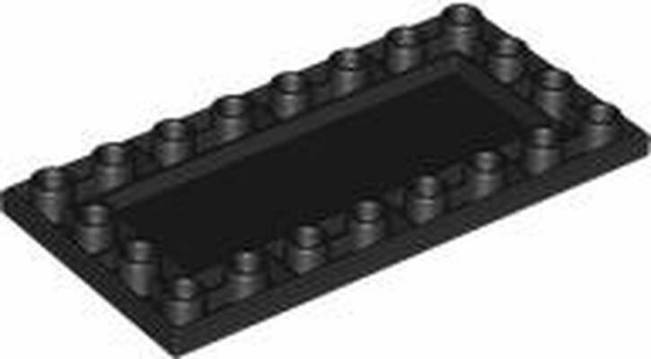 Деталь Lego 83496 Tile, Modified 4 x 8 Inverted with Studs on Edges