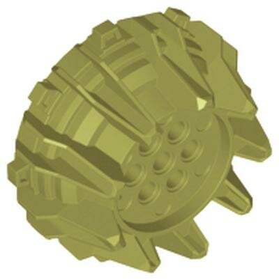 Деталь Lego 64712 Wheel Hard Plastic with Small Cleats and Flanges
