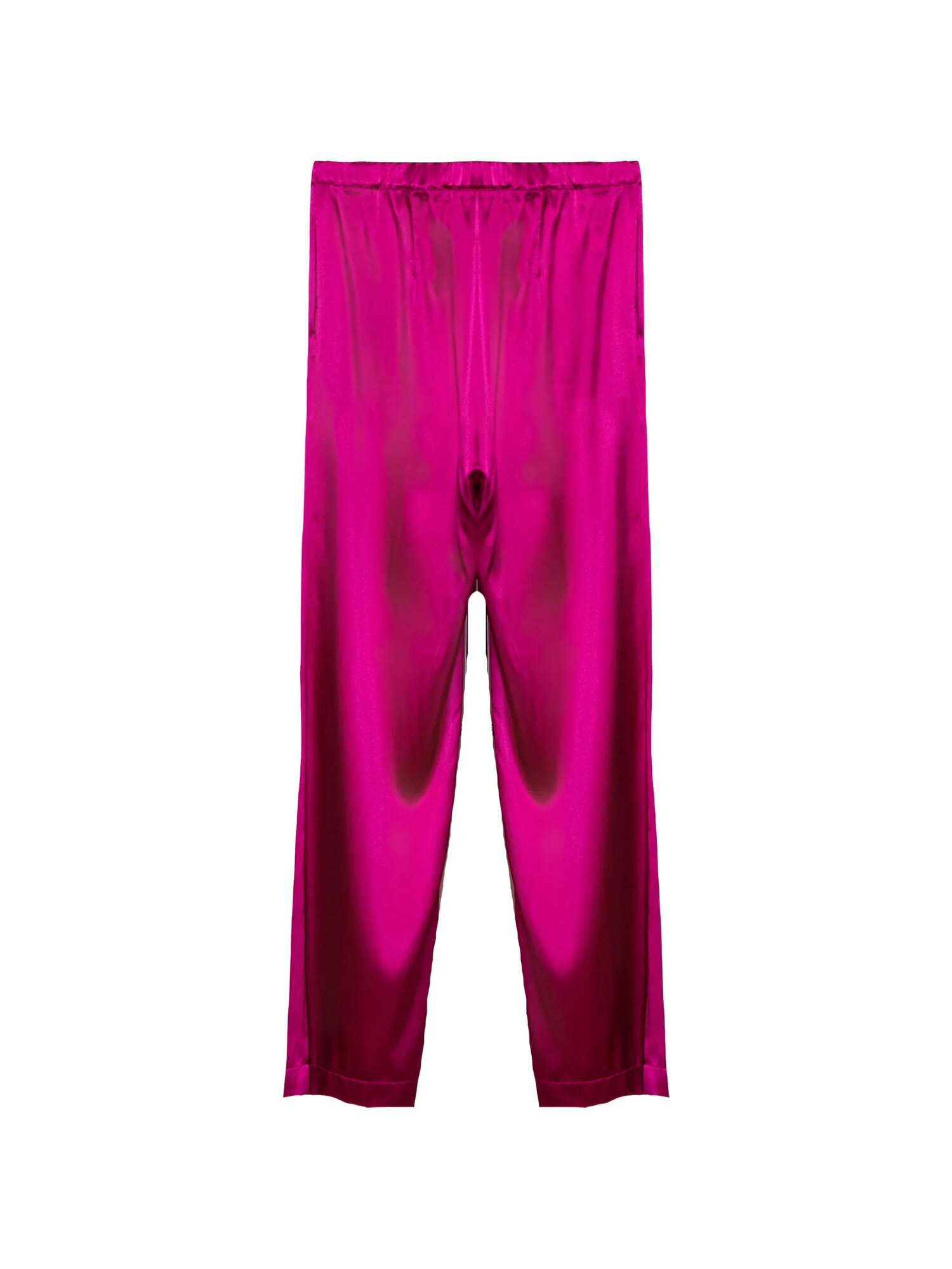Брюки Satin wide-leg trousers