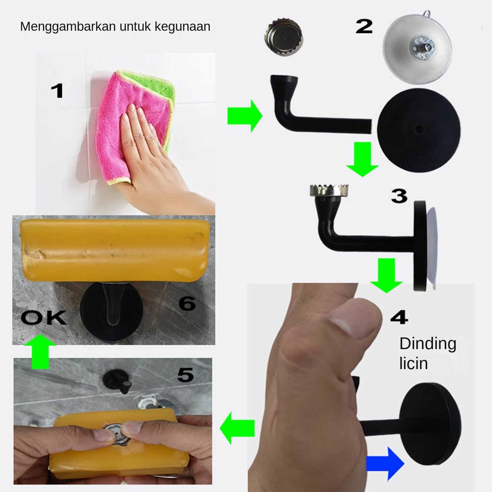 Рейлинг для кухни и ванной, 90 см х 80 см х 20 см х 1 предм.