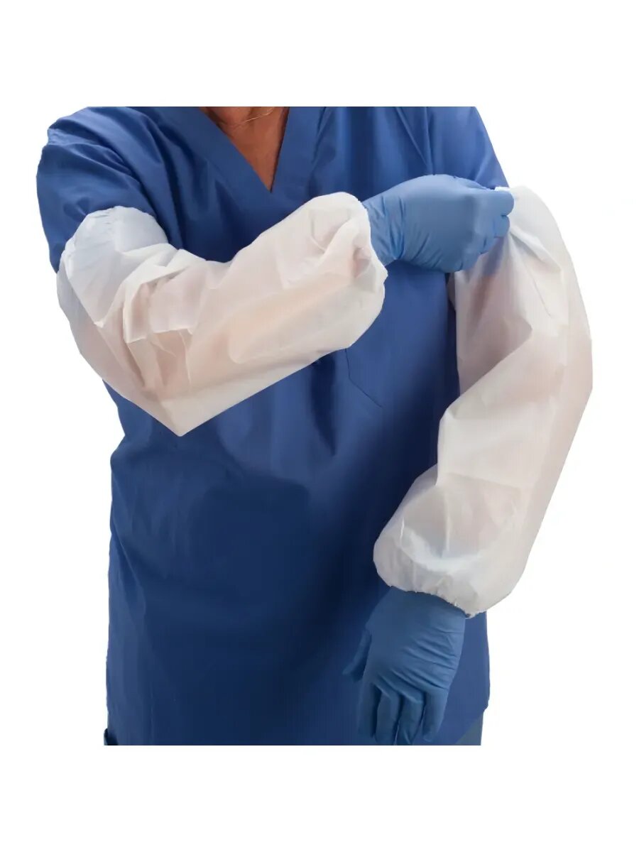 Нарукавники 200 штук (2 пачки по 100 шт) рабочие набор