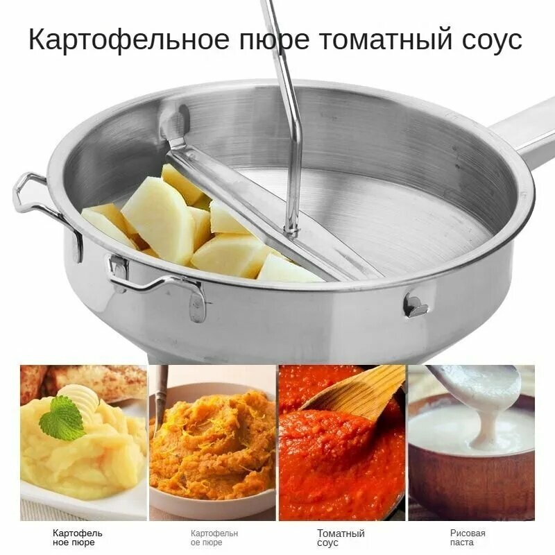 Протирка овощей, фруктов, ягод, диаметр 19 см, 1 предм.