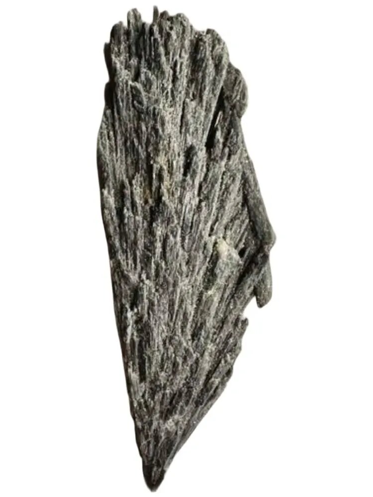 Камень кианит ведьмина метла, натуральный минерал, амулет оберег, вес 35-45 грамм, Китай