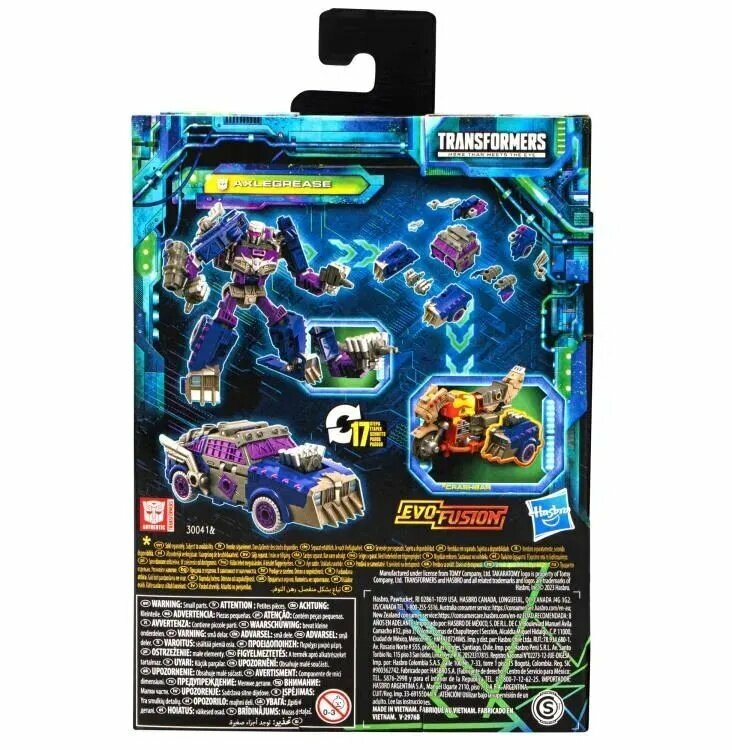Трансформеры хасбро Игрушка Legacy Evolution Axlegrease Legacy Deluxe Class — фото 1