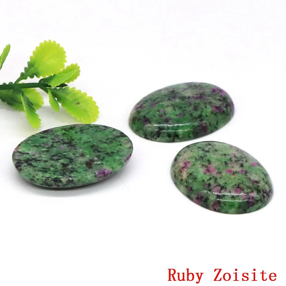 Кабошон Ruby Zoisite, 1pc