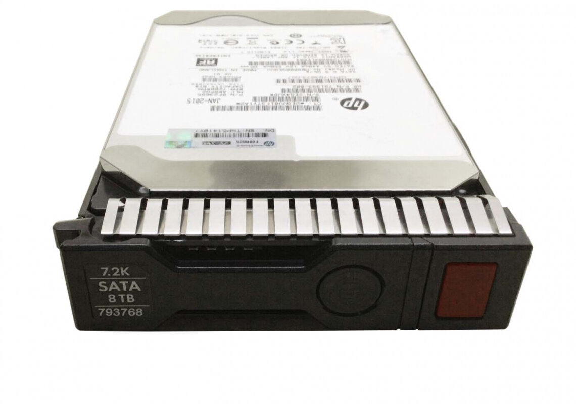 Жесткий диск HP 793693-B21 8Tb 7200 SATAIII 3.5" HDD