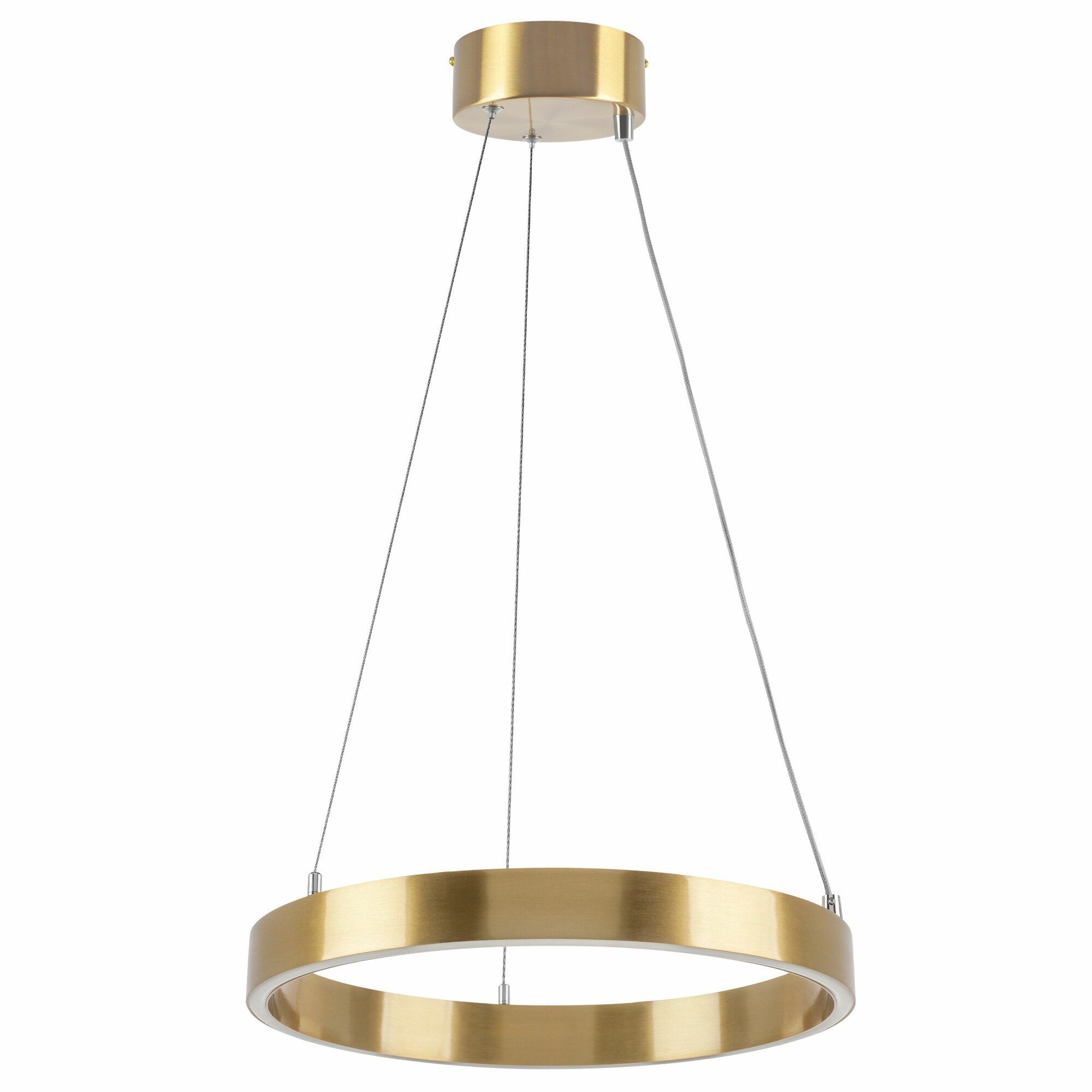 748013 Люстра SATURNO LED 24W 1600LM 70G золото 3000-6000K