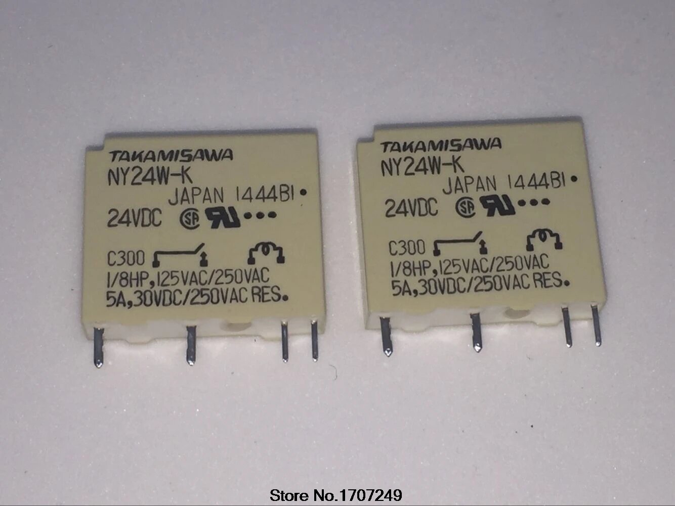 100% новое оригинальное реле 10 шт./лот NY24W-K 24VDC 4PIN 5A