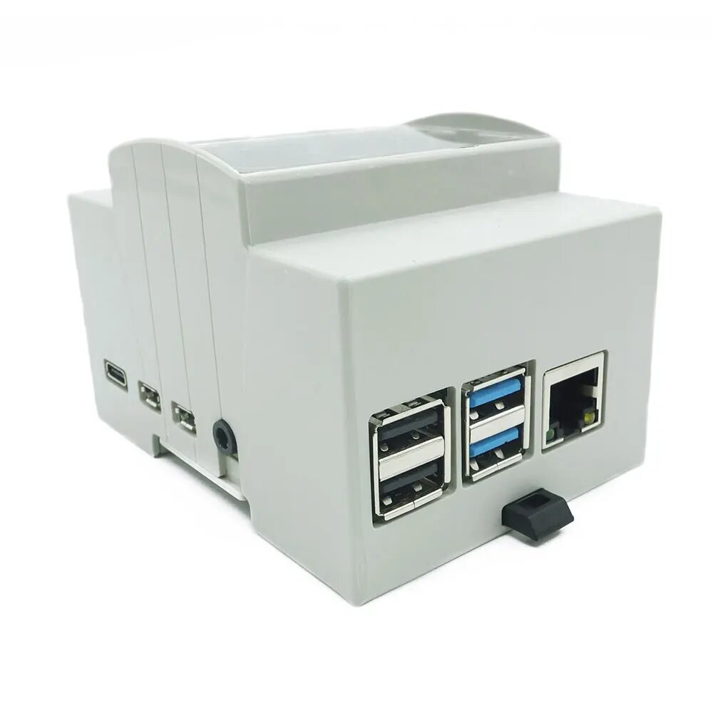 Корпус для Raspberry Pi 4/3 B+ белый, Case for 4B — фото 1