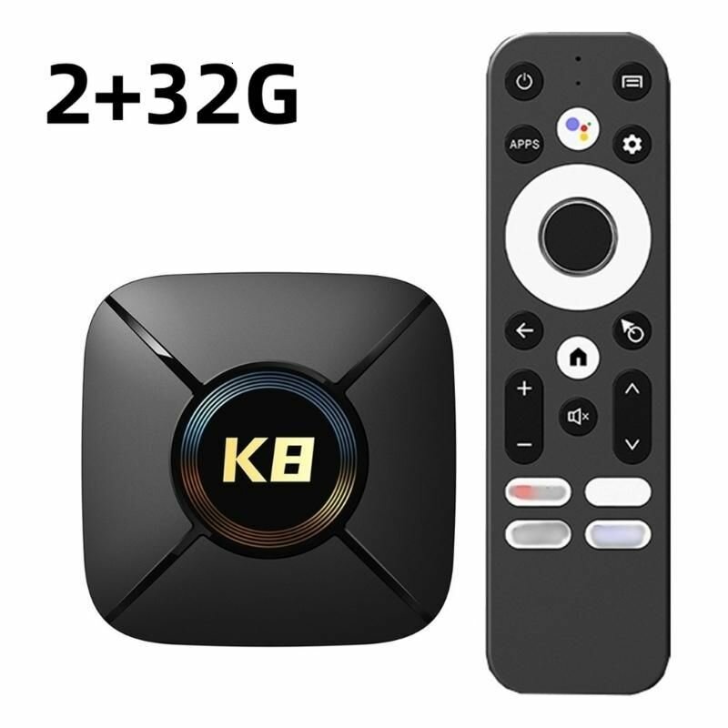 Медиаплеер RK3518 4K с Bluetooth 5.0, 16GB/32GB, 2GB 32GB