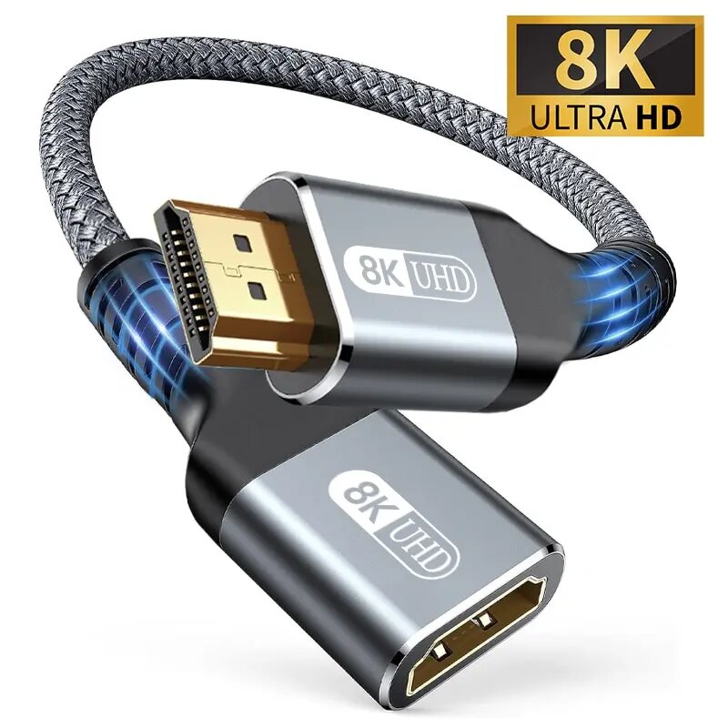HDMI кабель 2.1 8K 0.3m