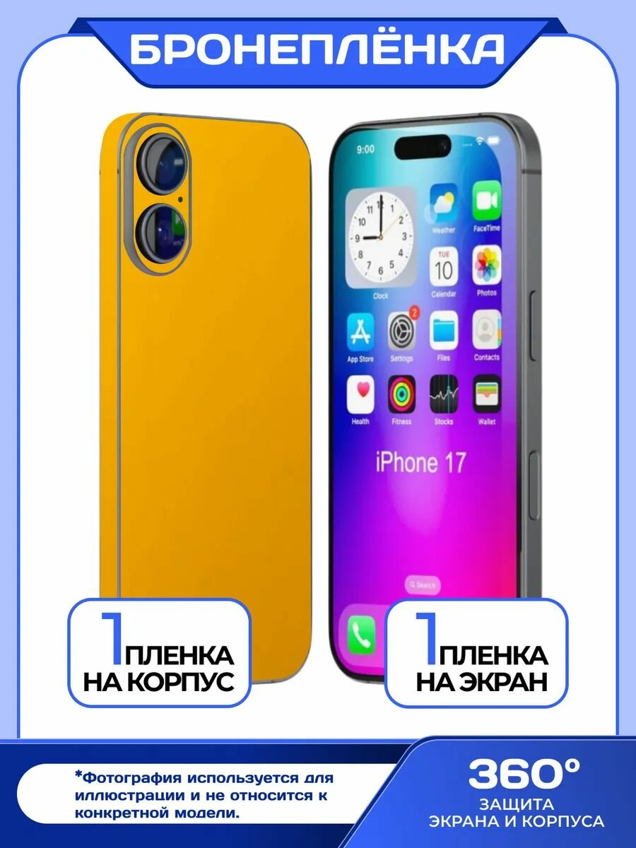 Пленка на экран и корпус для iPhone 16