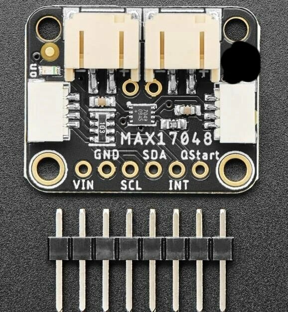 MAX17048 5580 — Датчик уровня заряда LiPo/Li-ion аккумуляторов и мониторинг батареи