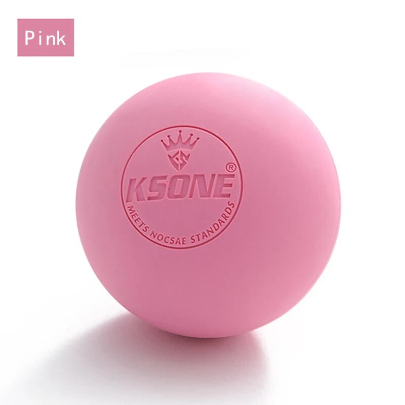Массажный мяч Pink KSone, соответствует стандартам NOCSAE
