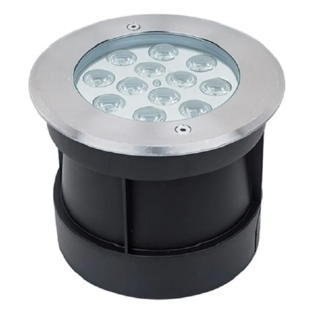 Грунтовый светильник RSD ground IP68 (RSD-gr-12W 12Вт 1200Lm 180x125 мм 3000К 30° IP68)