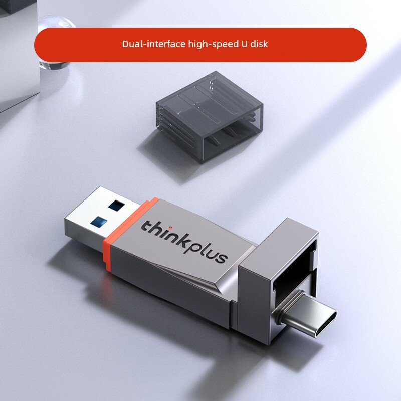 Lenovo Type-C USB 3.0 Флеш-накопитель 64 ГБ для мобильных устройств и ПК, высокоскоростная передача данных